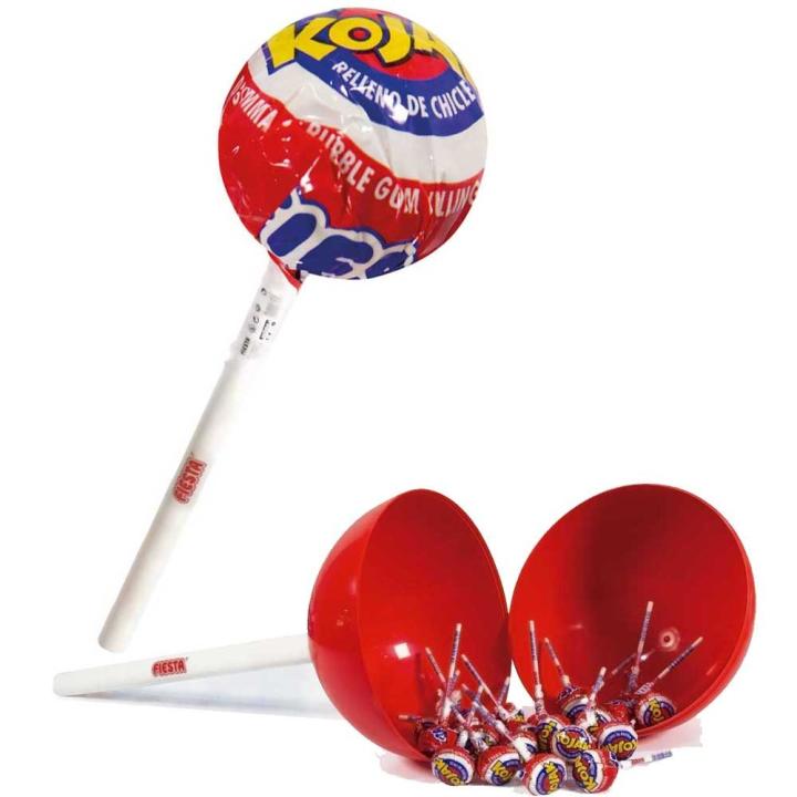 Kojak Gigante Fiesta contiene 20 unidades de Kojak Cereza de 15 gramos ...