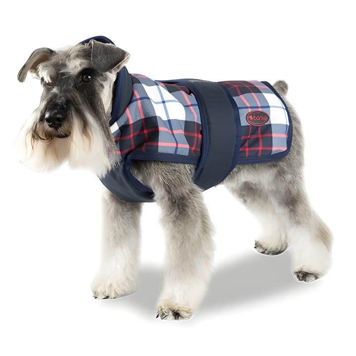 Capa para Perros Ibañez +Zip Breathe Comfort Cuadros 35CM | Miravia