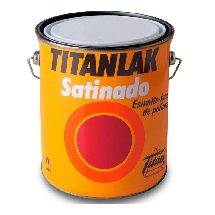 ESMALTE LACA POLIURETANO TITANLAK ACETINADO BRANCO 4L TITAN 11140004 ...