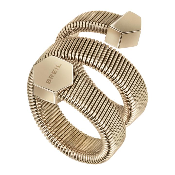 BREIL GLEAM colección Joya, ANILLOS DE ACERO COLOR GOLD PARA MUJER ...