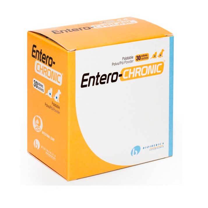 Alimento Complementario para Perros y Gatos Entero-Chronic 30 Sobres ...