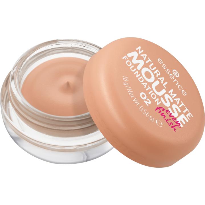 Maquillaje En Mousse Natural Matte Mousse Foundation 02. Essence | Miravia
