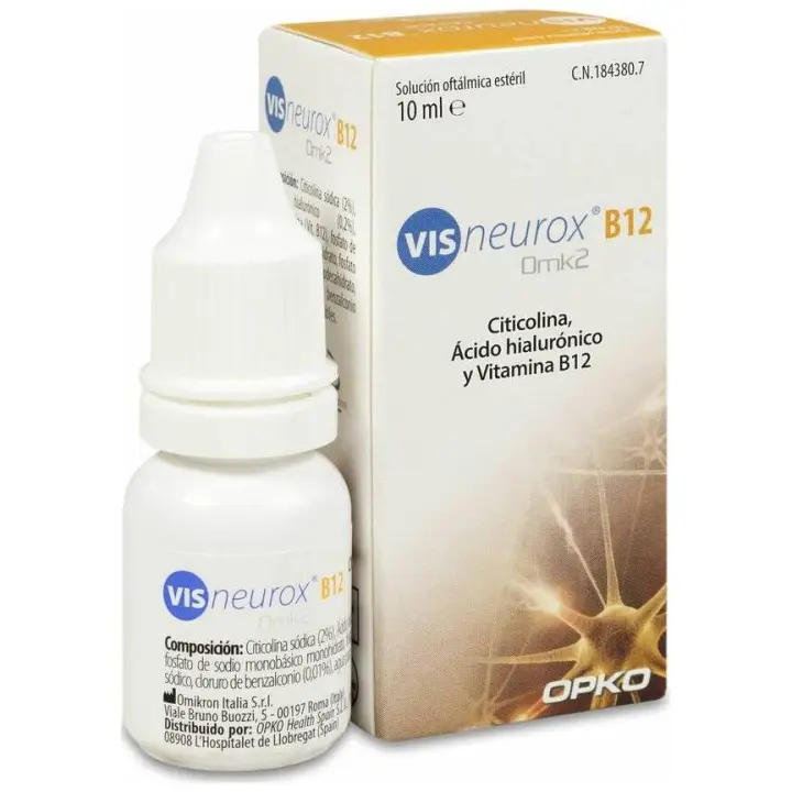 Visneurox B12 Omk2 Sol Oftálmica 10Ml | Miravia
