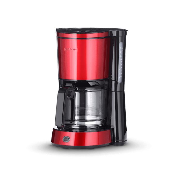 Cafetera de Goteo SEVERIN KA 4817 - Cafetera Americana Roja con Jarra ...