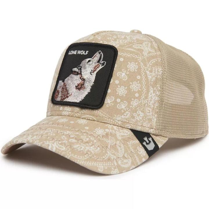 Gorra beige lobo Lone Wolf Goorin Bros | Miravia