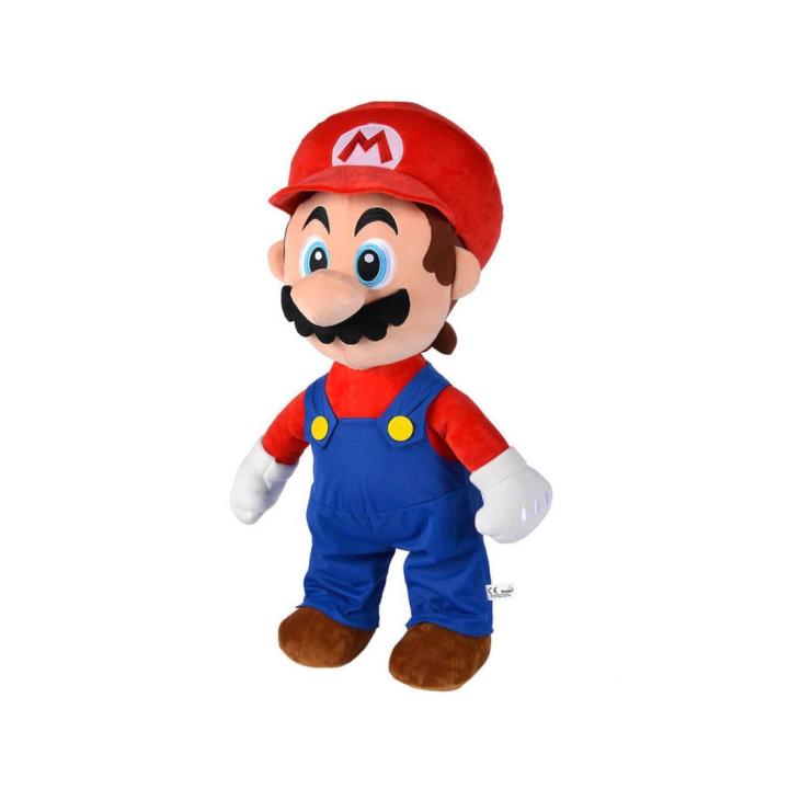 Peluche Mario Super Mario Bros 70cm SIMBA - Suave y Abrazable | Miravia