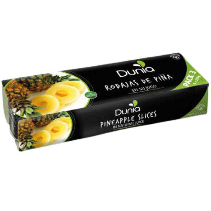 PIÑA EN SU JUGO LATA 220G PACK-3 MARCA DUNIA | Miravia