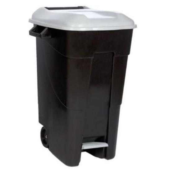 CONTENEDOR ECO TAYG 120 L GRIS PEDAL 423000 TAYG | Miravia