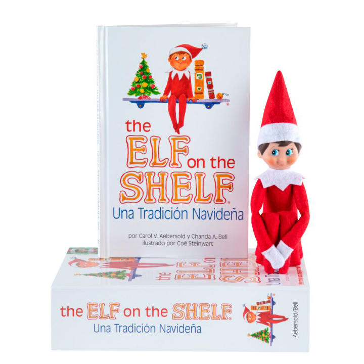 Set de Cuento + Muñeco Elfo The Elf On the Shelf en Español - Tradición ...
