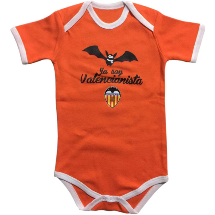 Body corto Valencia CF 61724 naranja Bebé | Miravia