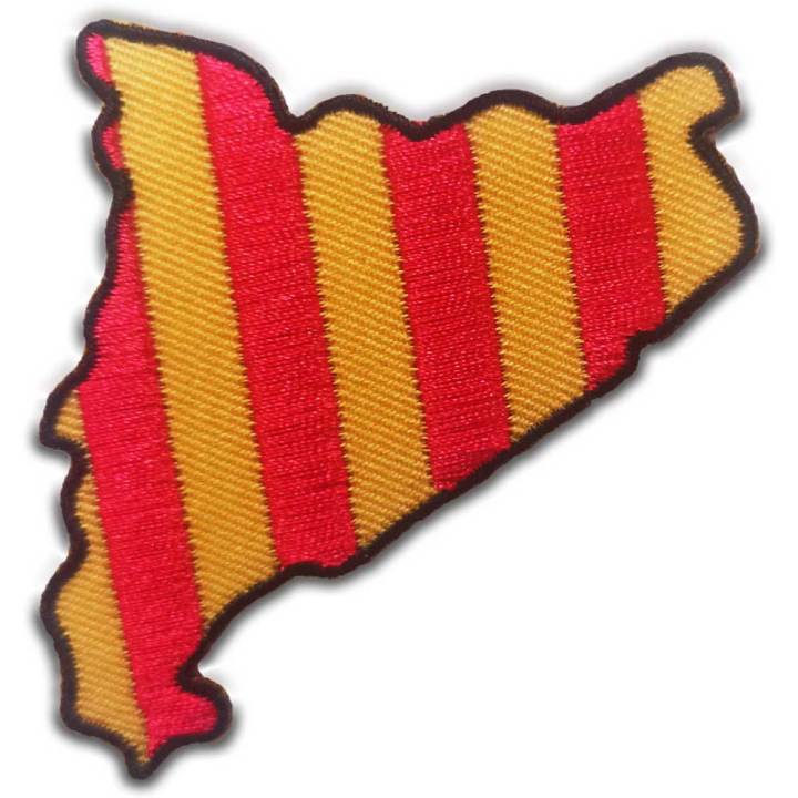 Parches Ropa – Parches Bordados Ropa – Bandera – Cataluña – Catalunya ...