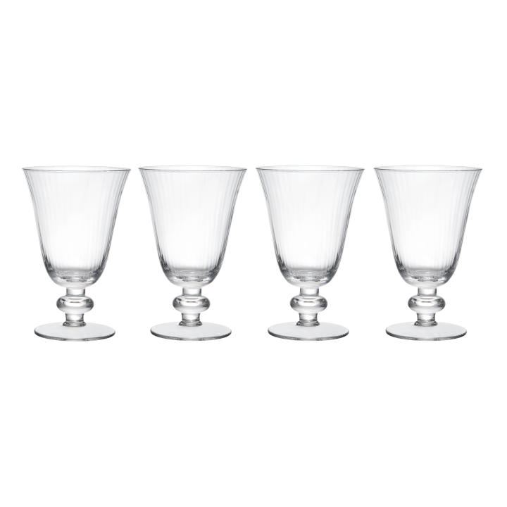 MIKASA Salerno - Copas de vino de cristal, 260 ml, juego de 4 copas ...