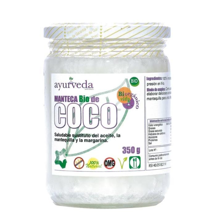 Ayurveda Manteca De Coco 350 Gr - Alto Contenido de Grasas Saludables ...