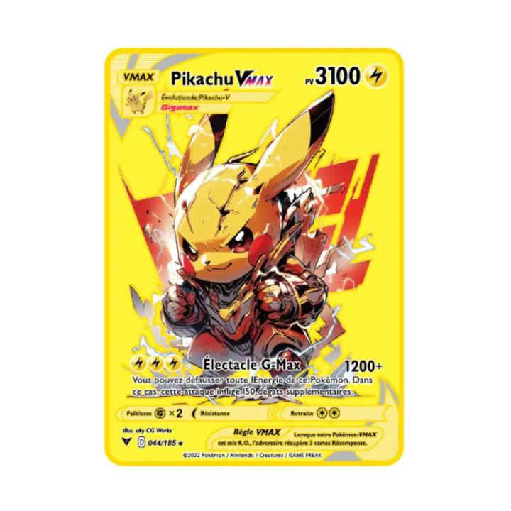 Nueva Tarjeta De Juego De Cartas De Pokémon Metálica Francesa Pocket ...