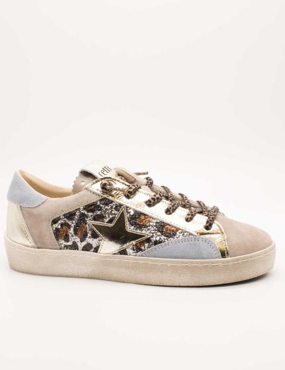 Deportivo Cetti C-1342 Glitter Leo Old Rose de Mujer | Miravia