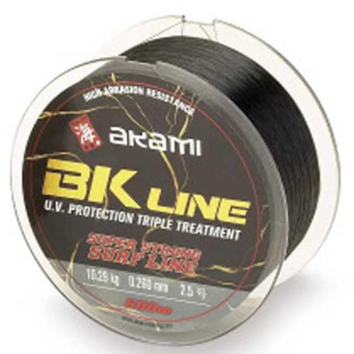 Equipo de pesca Líneas de pesca Akami Monofilamento Bk-line 600 M ...