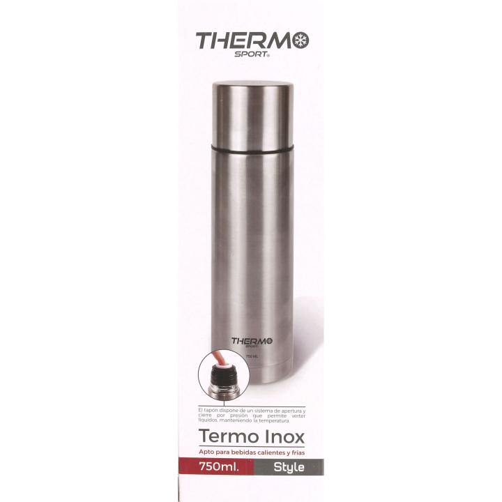 THERMOSPORT - Botella Termo Inoxidable 750ml Style - Aislante para ...