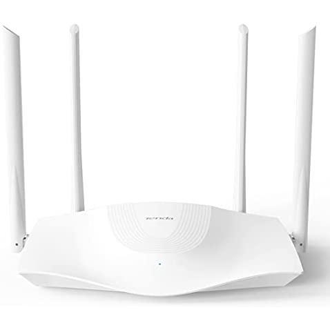 Tenda RX3 Router WiFi 6, AX1800 Dual Band, 1201 Mbps a 5GHz + 574 Mbps ...