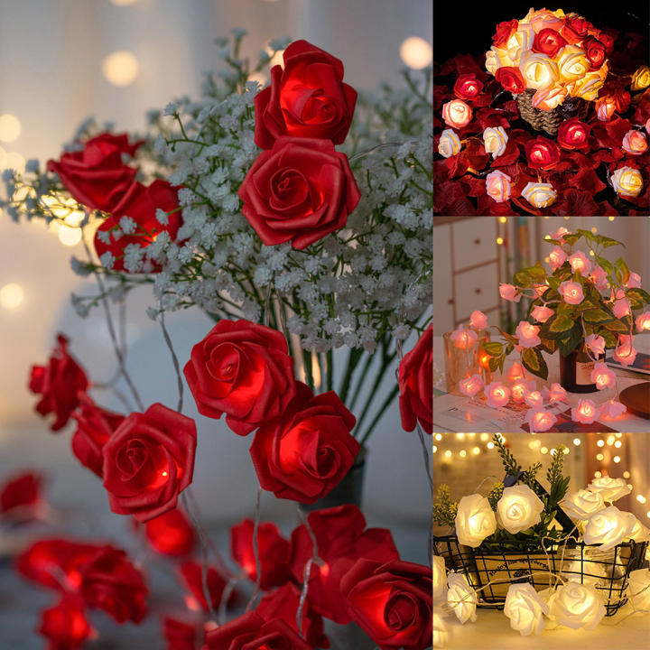 Rosas con luz led - Envío Gratis* | Miravia