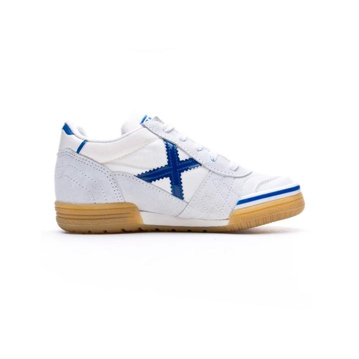 Munich Gresca Blanco Zapatilla Niño Futbol Sala Diseño Profesional | Miravia