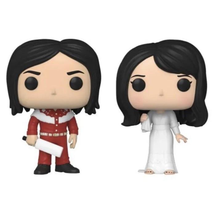 Figura Funko Pop! Rocks Jack White & Megan White The White Stripes Pack ...