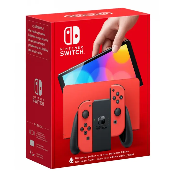 NINTENDO SWITCH MODELO OLED ROJO EDICIÓN MARIO EDICIÓN ESPAÑOLA NO ...