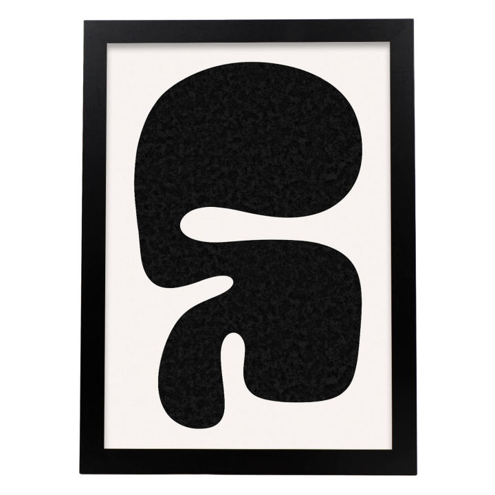 Nacnic Cosas Negras Lamina. En Abstracto Surtido Poster. Cuadros ...