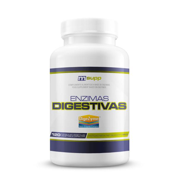 Enzimas Digestivas Digezyme® - 120 Cápsulas Vegetales de MM Supplements | Miravia
