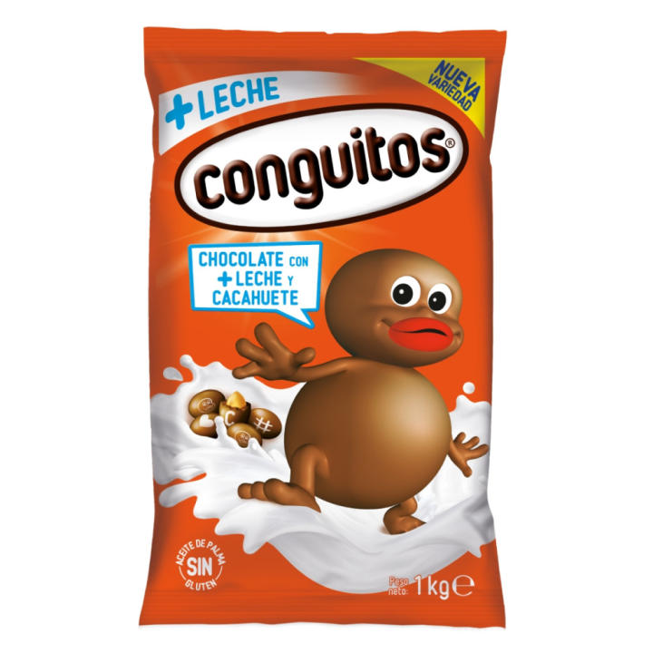 Conguitos con Chocolate con Leche Sin Gluten 1 Kg | Miravia