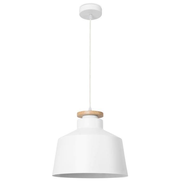 FORLIGHT Colgante Ip20 Nube Ø300Mm E27 60W Blanco 630Lm | Miravia