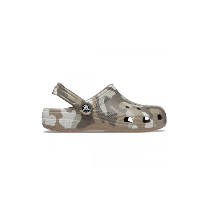 Zuecos Crocs Classic Printed Camo Clog verdes de hombre | Miravia