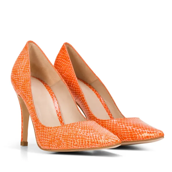 Elodie Salón Heidi en Piel Calgary Baeza - Tacón 95mm - Máxima Calidad ...