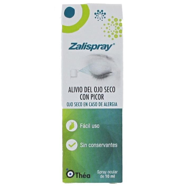 Thea Laboratorios Zalispray Spray Ocular 10ml para Aliviar la Sequedad ...