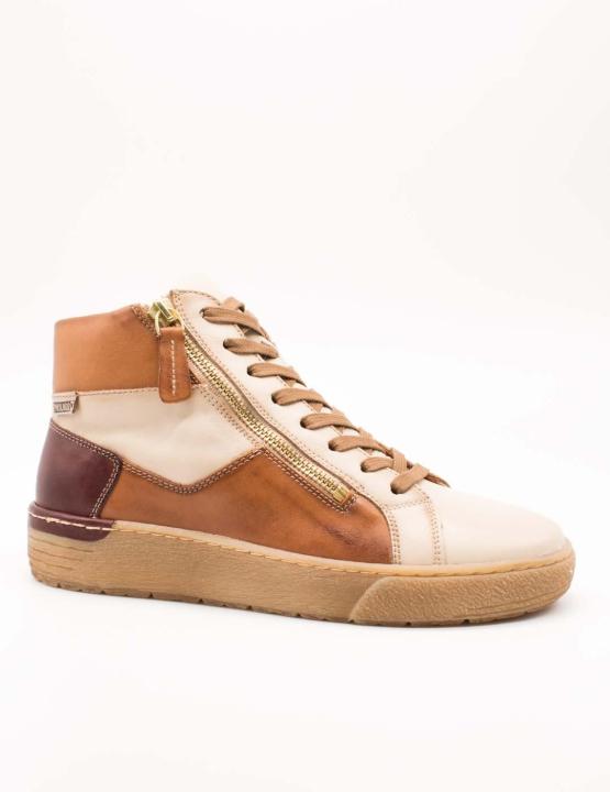 Botín Pikolinos W0T-7559C1 Vitoria Marfil de Mujer | Miravia