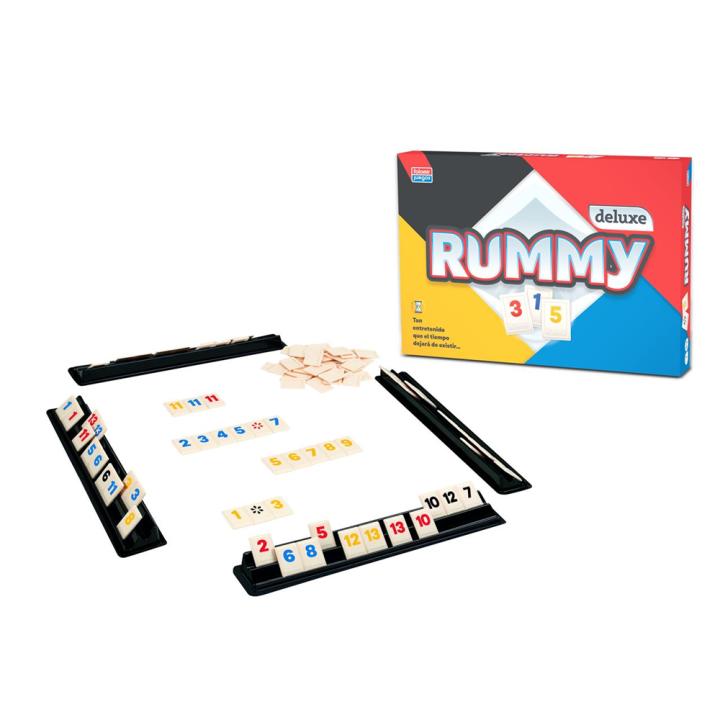 Falomir Deluxe Rummy de Luxe. Juego de Mesa. Clásico. (646396) (20008 ...