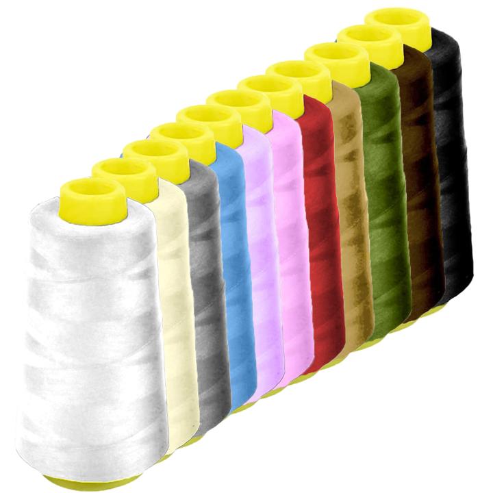 Euroxanty Hilo de Coser 100% Poliéster 3000 M Máquinas de Coser | Miravia