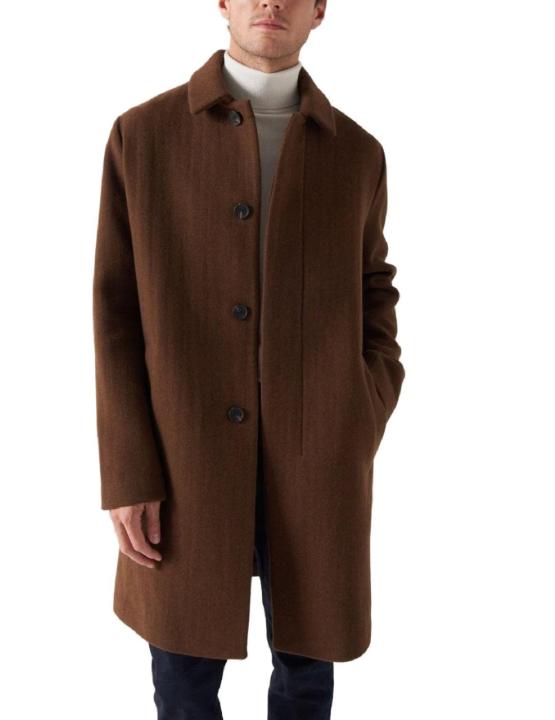 Abrigo de solapa lana - Envío Gratis* | Miravia