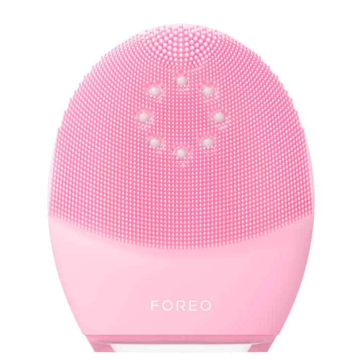 FOREO LUNA 4 plus - Cepillo de limpieza facial - Terapia de luz infrarroja cercana + terapia de ...