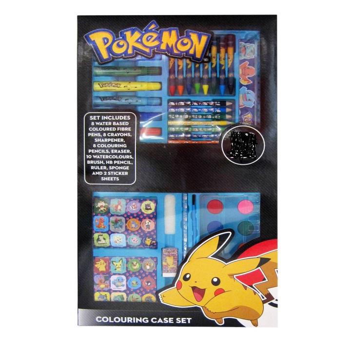 Pokemon, Set De Actividades Con Pegatinas En Caja y Asa para ...