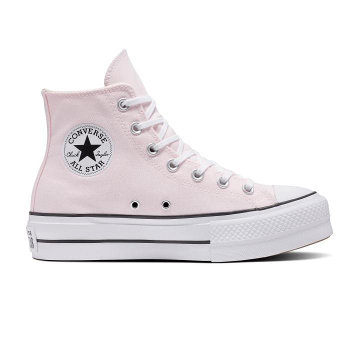 Converse Chuck Taylor All Star Rosa con Plataforma y Cordones | Miravia