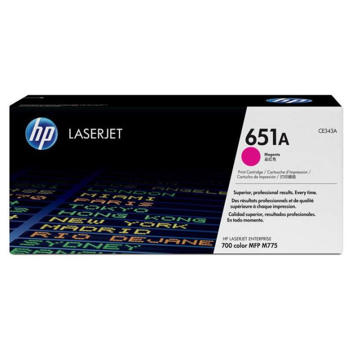 Cartucho de Toner Original HP Ce343a Magenta | Alta Calidad ...