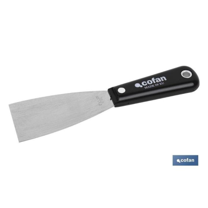 Espatula inox con mango abs 150mm | Miravia