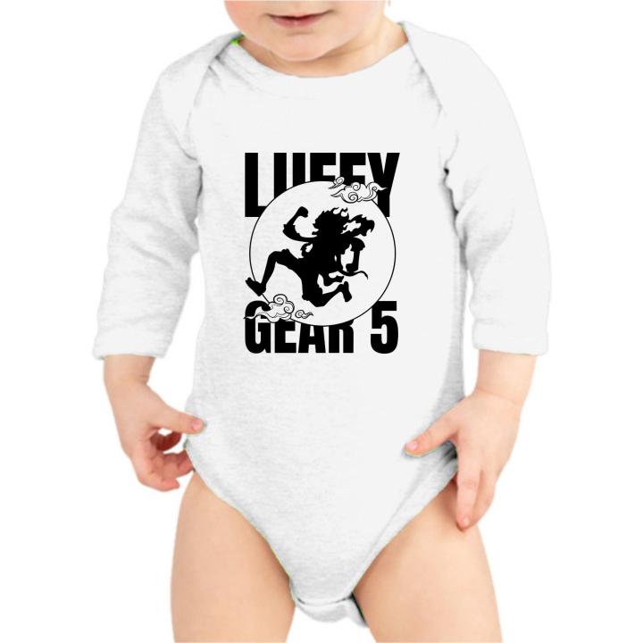 The Fan Tee Body Manga larga de Bebe Piece One Monkey D Luffy Zoro ...