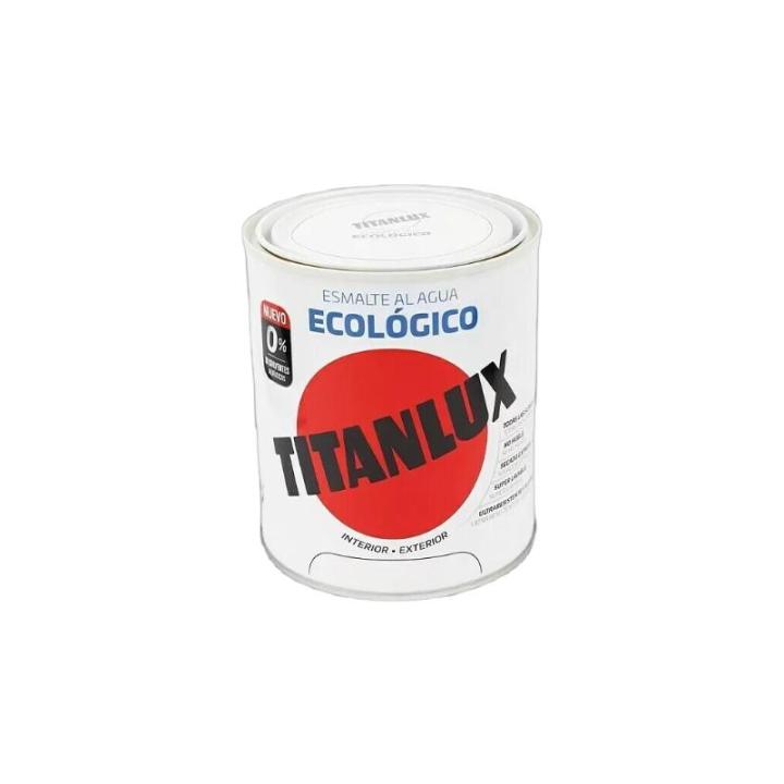 TITAN-Titanlux Esmalte Acrílico ECO Blanco Mate 2,5 L | Miravia