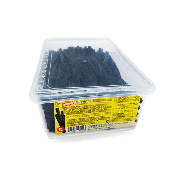 Torcidas sabor Regaliz Damel - Pack de 200 Unidades - Dulces ...