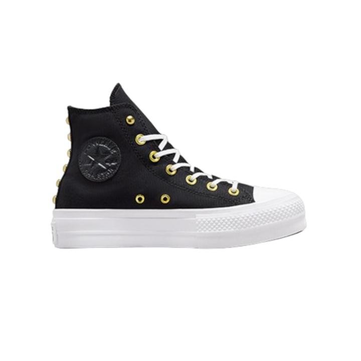 Botín Converse Ctas Lift Hi en Negro para Mujer | Miravia