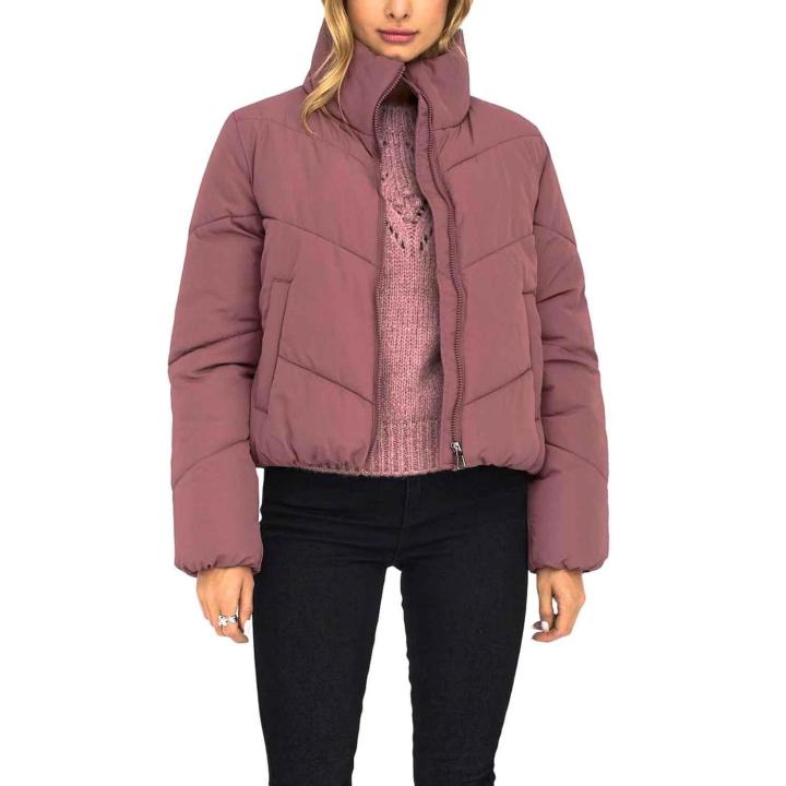 Cazadora Acolchada Only Maggi Rosa para Mujer | Miravia