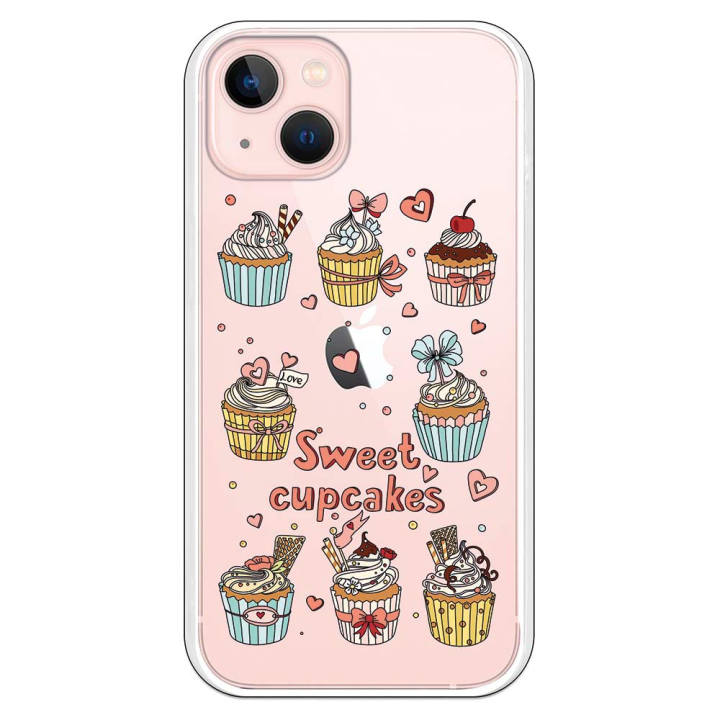 Funda compatible con iPhone 13 - Sweet cupcakes | Miravia