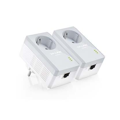 Tp-link tl-pa4010pkit 500mbps nano powerline ethernet adapter kit, ac ...