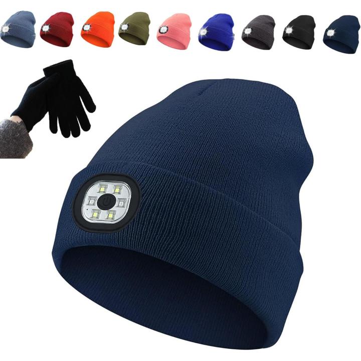 Gorro Bluetooth con función 3 en 1, gorro Bluetooth con luz LED y ...